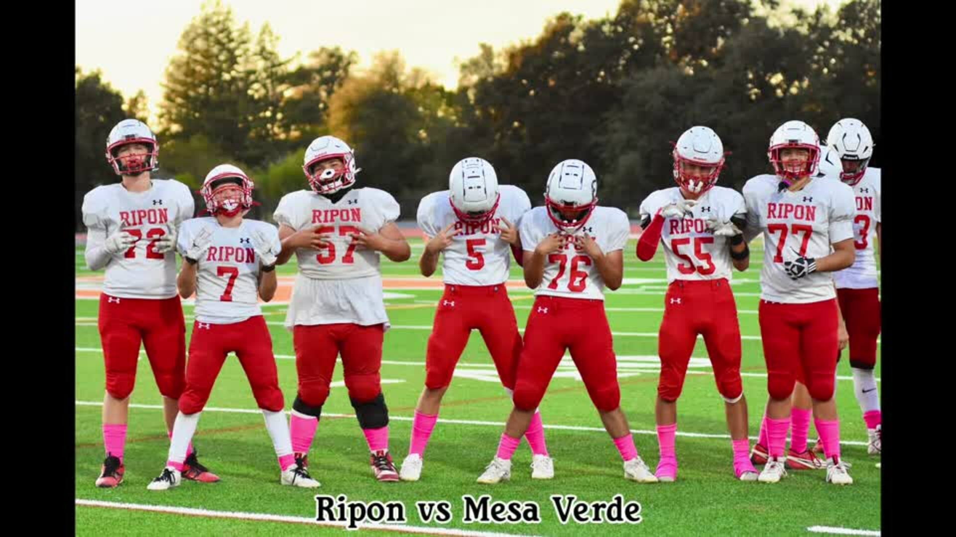 Ripon High School (CA) Varsity Football