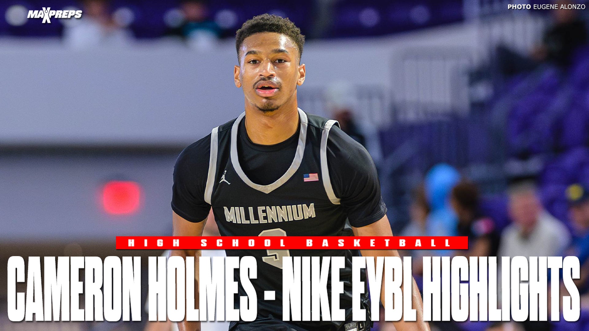 5-star Cameron Holmes NIKE EYBL session 4 highlights
