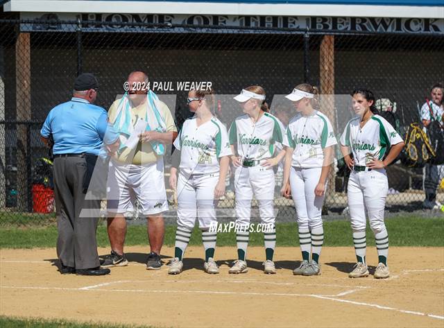 Photo 1 in the Wyoming Area vs Berwick (PIAA District 2 4A Quarterfinal ...