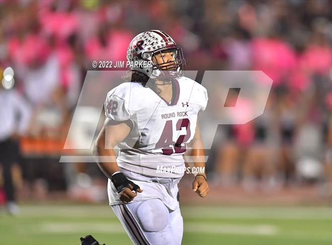 Jett Jones' (Round Rock, TX) High School Football Stats