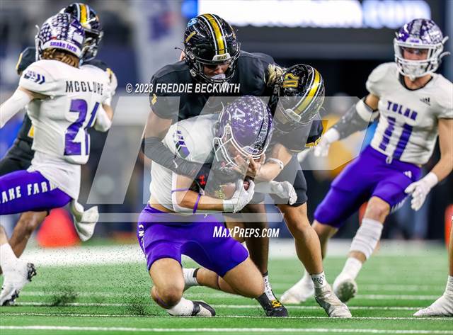 Photo 2 in the Tolar @ Timpson (UIL 2A D1 Football Final) Photo Gallery ...