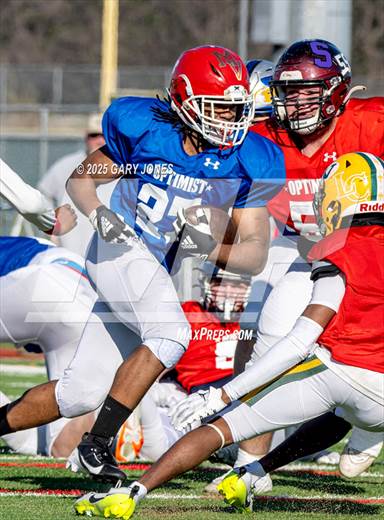 Photo 162 in the Sacramento Optimist All-Star Football North vs South ...