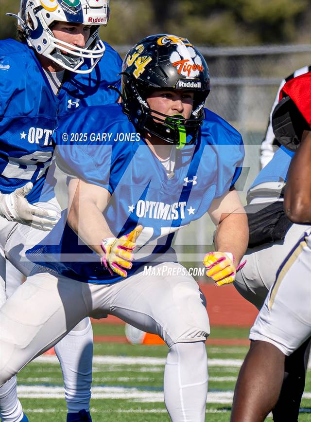 Photo 148 in the Sacramento Optimist All-Star Football North vs South ...