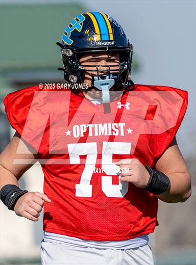 Photo 74 in the Sacramento Optimist All-Star Football North vs South ...