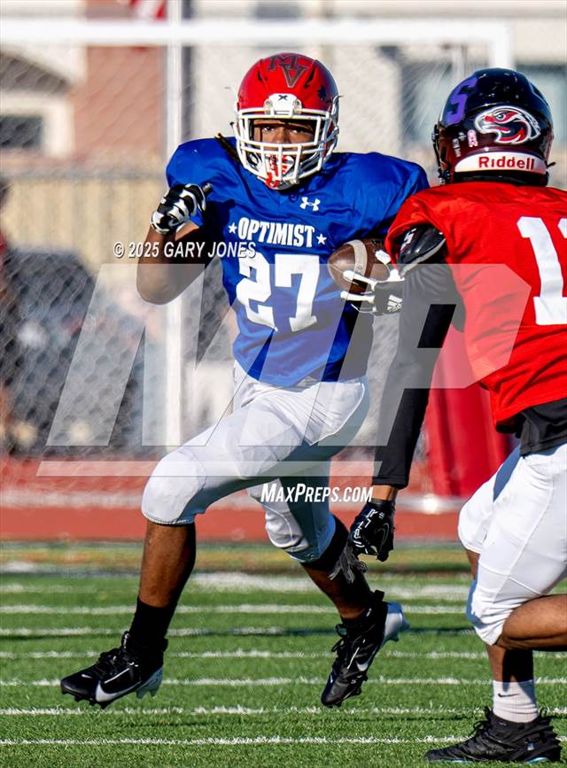 Photo 249 in the Sacramento Optimist All-Star Football North vs South ...