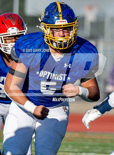 Photo 224 in the Sacramento Optimist All-Star Football North vs South ...