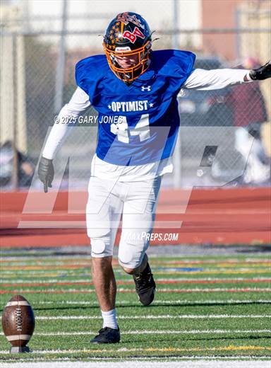 Photo 239 in the Sacramento Optimist All-Star Football North vs South ...
