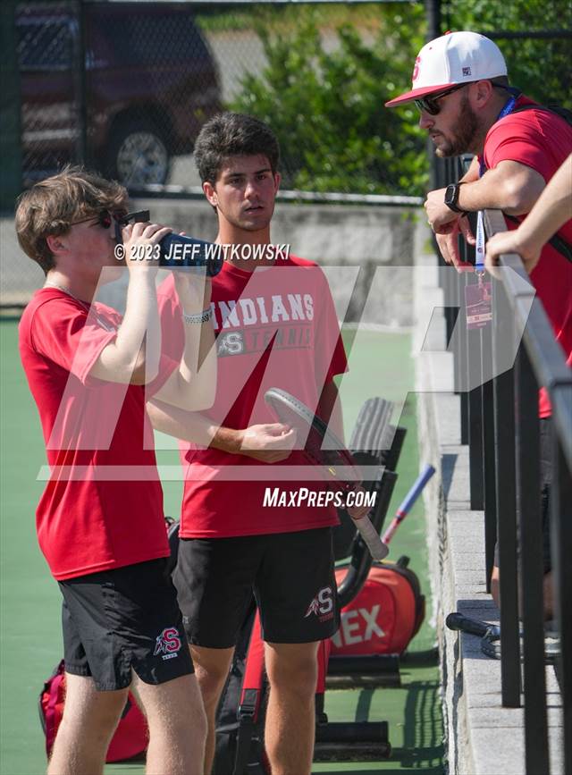 Photo 1 in the NCHSAA 3A Doubles Tennis State Championship Photo ...