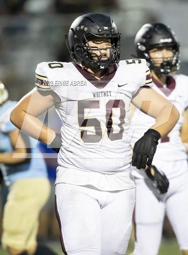 Joseph Houck's (Rocklin, CA) Whitney High School Football Stats