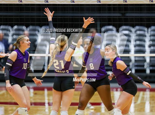 Photo 73 in the Blum vs. Harrold (UIL 1A Volleyball Final) Photo ...