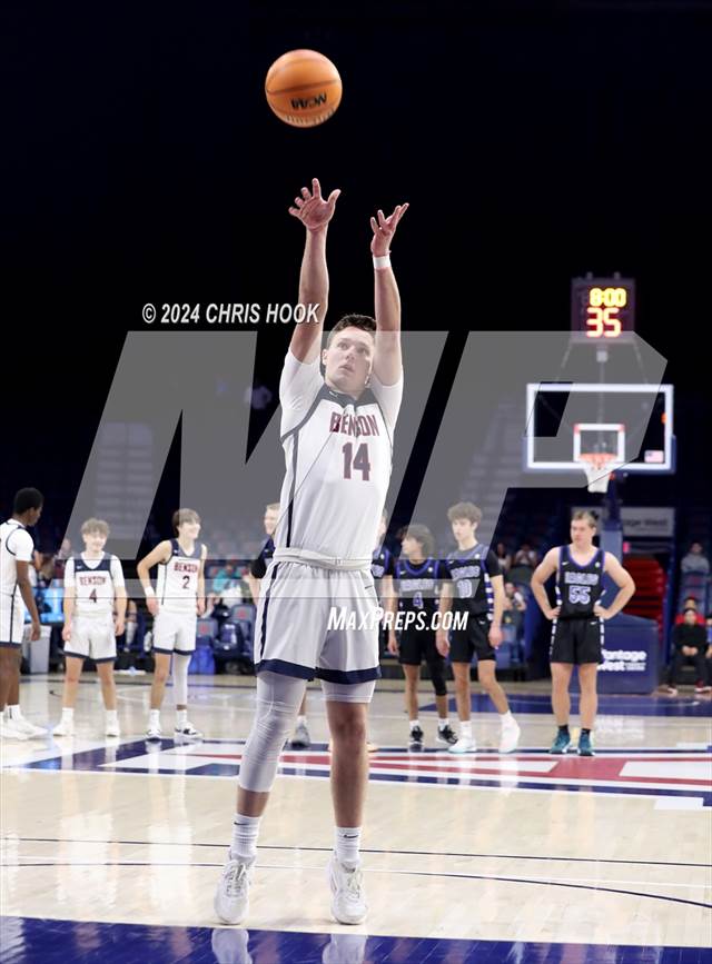 Photo 13 in the Desert Christian vs Benson (MLK Basketball Classic ...
