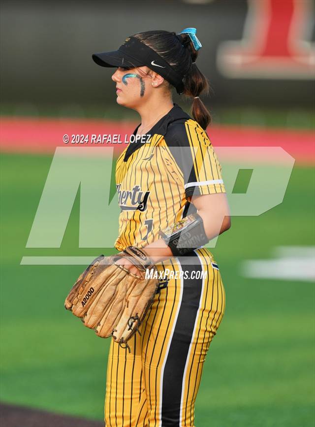 Photo 3 in the Liberty vs. Bridge City (UIL Softball 4A Region 3 Regional Quarter Final) Photo ...