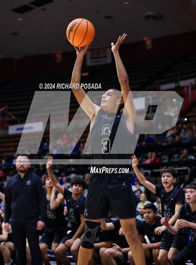 Photo 93 in the Strathmore @ Caruthers (CIF CS Boys Basketball ...