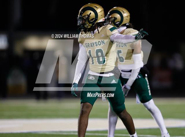 Photo 30 in the Collins Hill @ Grayson (GHSA 6A Regional Playoff) Photo ...