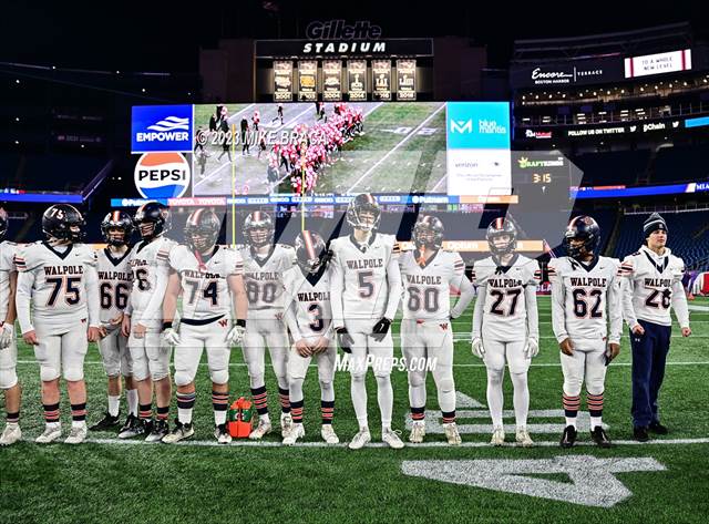 Photo 1 in the Walpole vs Milton (MIAA D3 Final) Photo Gallery (340 Photos)