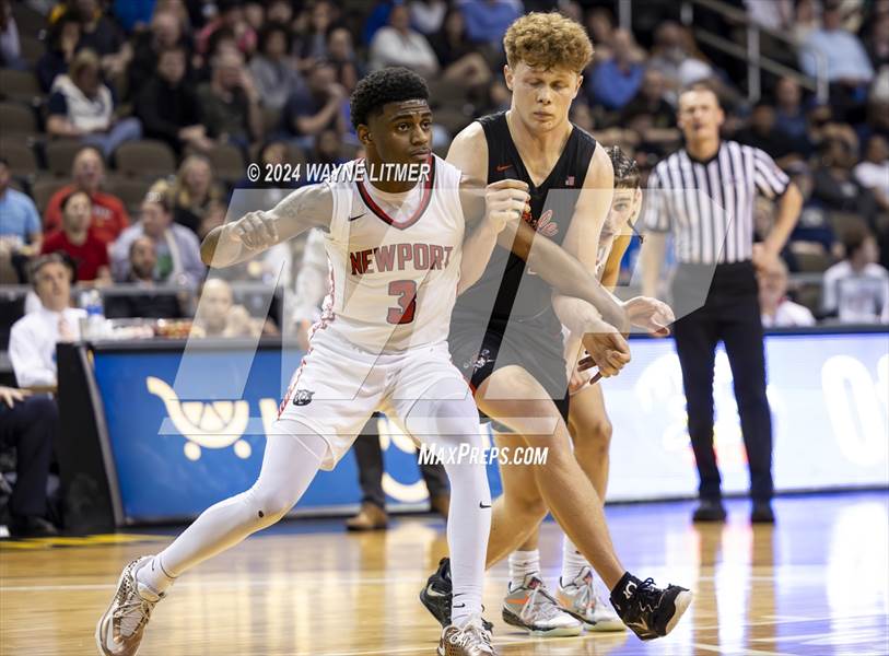 Photo 1 in the Ryle vs Newport (2024 9th Region Boys Basketball ...