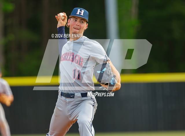 Photo 2 in the Heritage vs Starr's Mill (GHSA 4A Quarterfinal - Game 1 ...