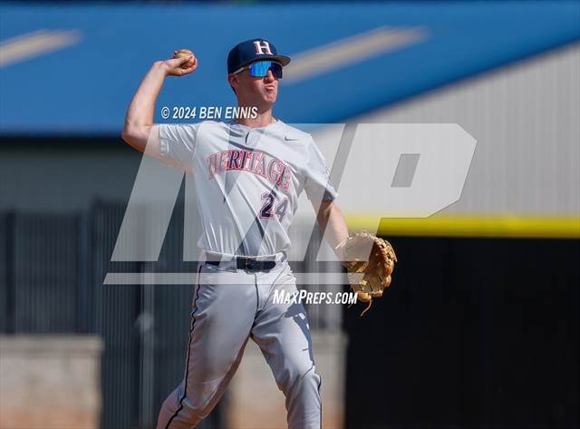 Photo 3 in the Heritage vs Starr's Mill (GHSA 4A Quarterfinal - Game 1 ...