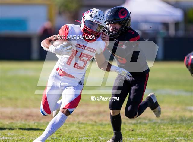 Photo 56 in the Faith Baptist @ Grace Brethren (CIF SS 8-Man Division 1 ...
