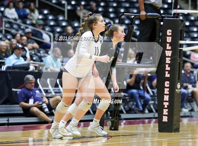 Photo 57 in the Davenport vs. Randall (UIL 4A Volleyball Final) Photo Gallery (256 Photos)