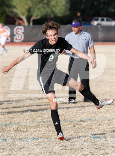 Photo 4 in the Queen Creek vs Boulder Creek (DRHS Anthony Solis/Stephen ...