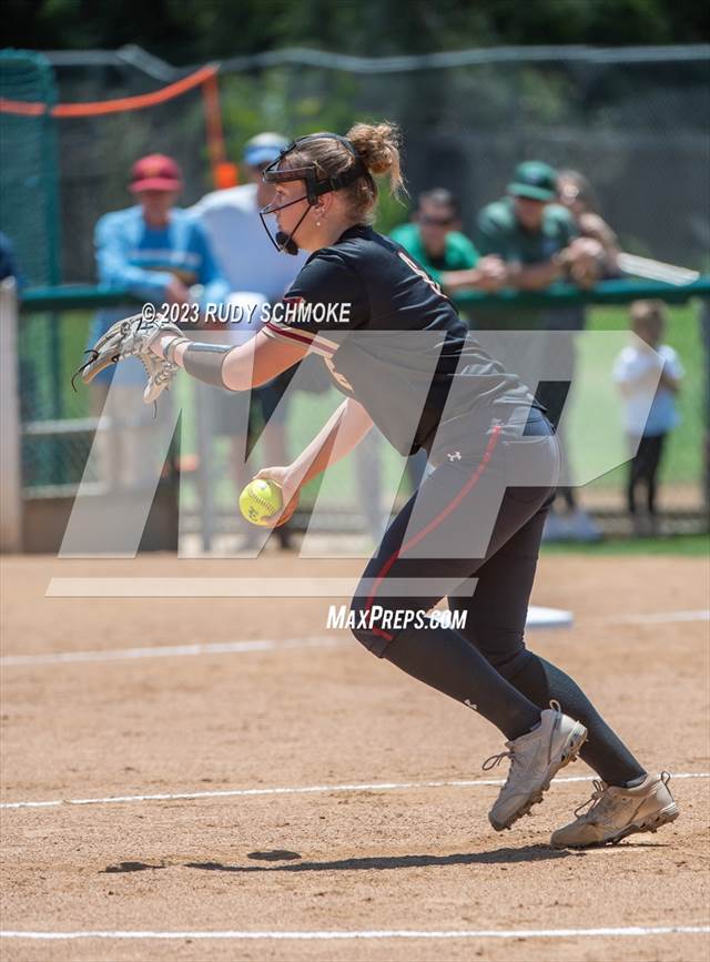 Photo 1 in the Oaks Christian @ Poway (2023 CIF SoCal Softball ...