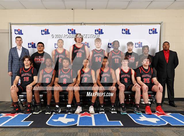 Photo 1 in the Thrall vs. Shelbyville (UIL 2A Basketball Semifinal ...