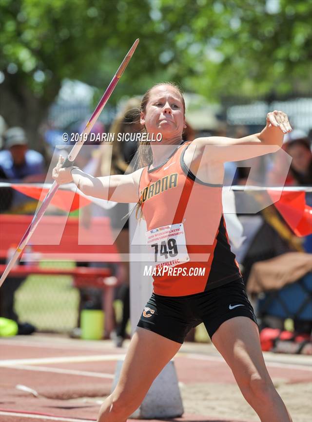 Photo 51 in the AIA Track & Field Championships (Girls Javelin) Photo ...