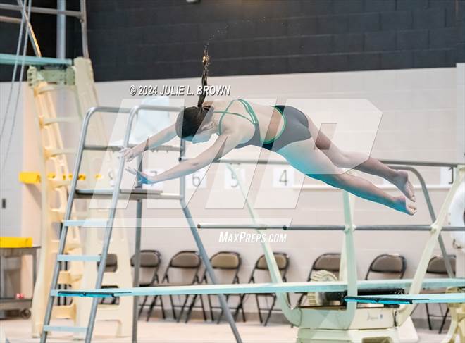 Photo 1 in the 1 meter Diving Final (IHSAA Noblesville Sectional 9 ...
