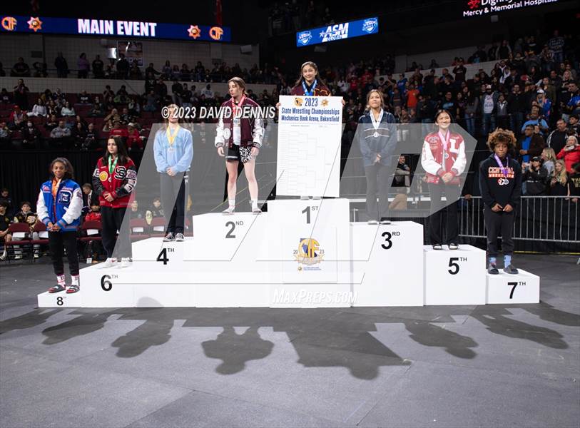 Photo 1 in the CIF State Wrestling Girls Championships (Podium Awards ...