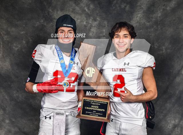 Photo 15 in the Carmel (CIF State DIV 5 AA Championship Trophy Award ...