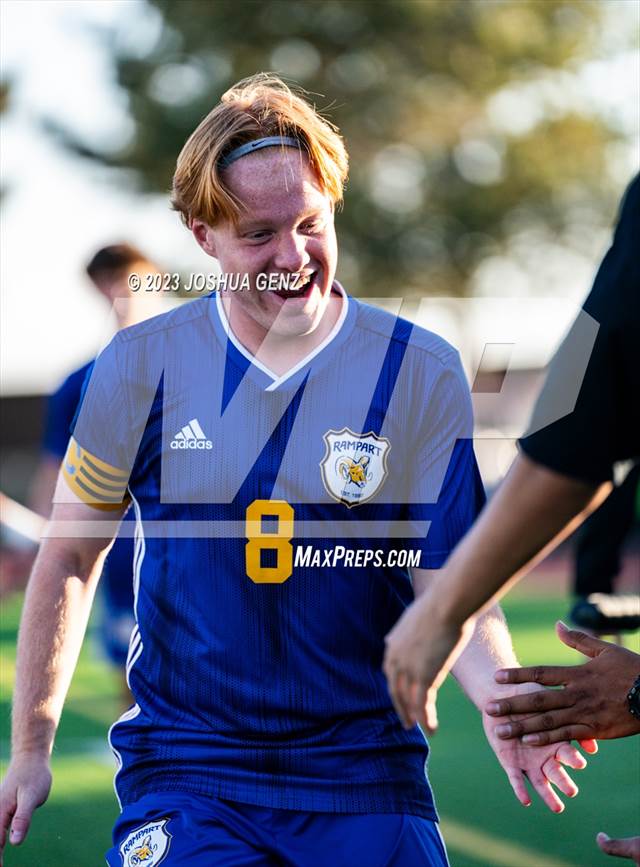 Photo 114 in the Vista PEAK Prep @ Rampart (CHSAA 5A Round 1) Photo Gallery (115 Photos)