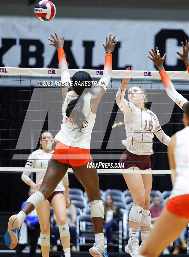 Photo 107 in the Grand Oaks vs. Cinco Ranch (UIL 6A Volleyball Final ...