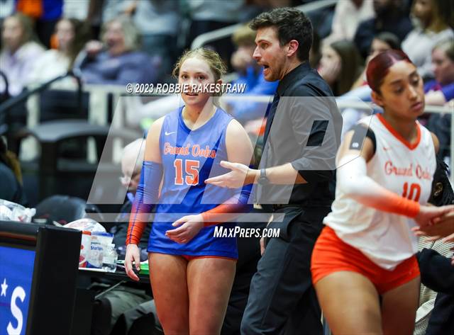 Photo 139 in the Grand Oaks vs. Cinco Ranch (UIL 6A Volleyball Final ...