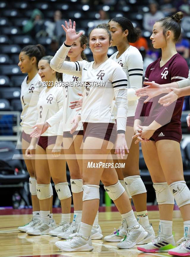 Photo 7 in the Grand Oaks vs. Cinco Ranch (UIL 6A Volleyball Final ...