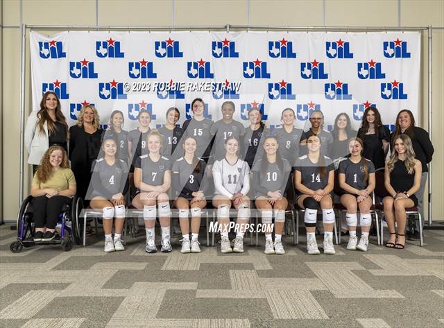 Photo 1 in the Davenport vs. Randall (UIL 4A Volleyball Final Medal Ceremony) Photo Gallery (63 ...