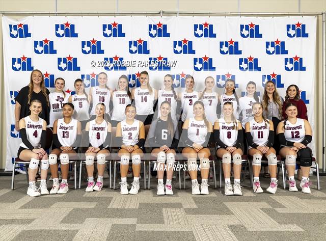 Photo 2 in the Davenport vs. Randall (UIL 4A Volleyball Final Medal Ceremony) Photo Gallery (63 ...