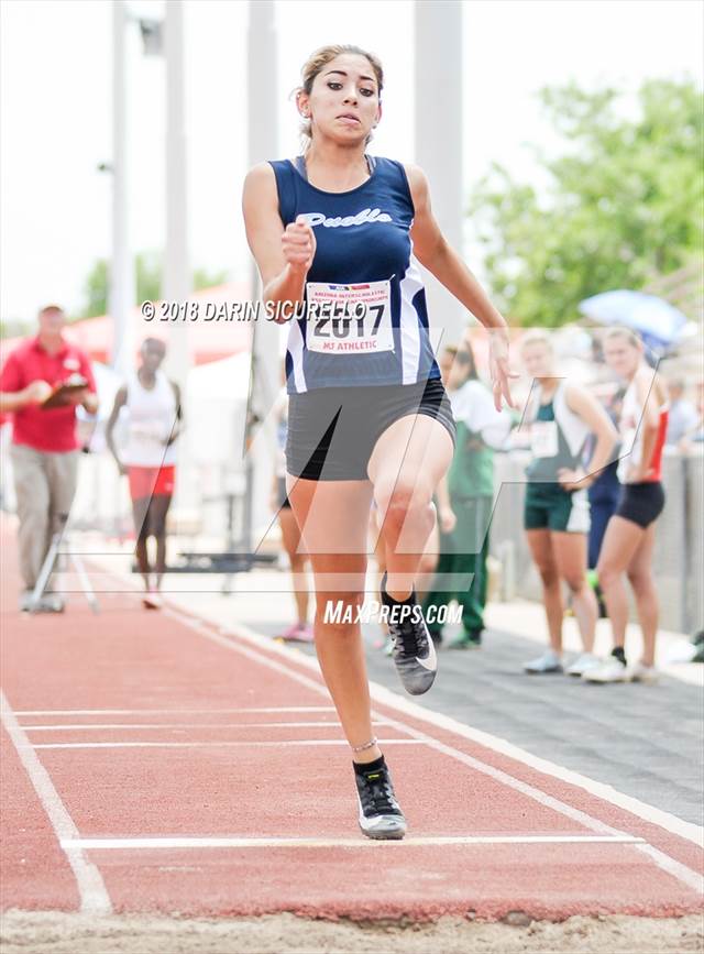 Photo 46 in the AIA Track & Field Preliminaries (Girls Long Jump D1/D2 ...