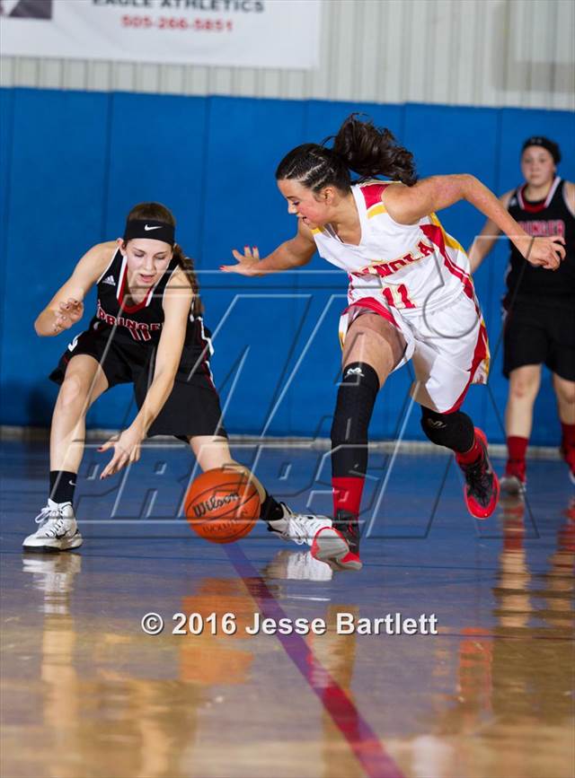 Photo 29 in the JV: Springer vs Española (Evangel Eagle Classic) Photo ...
