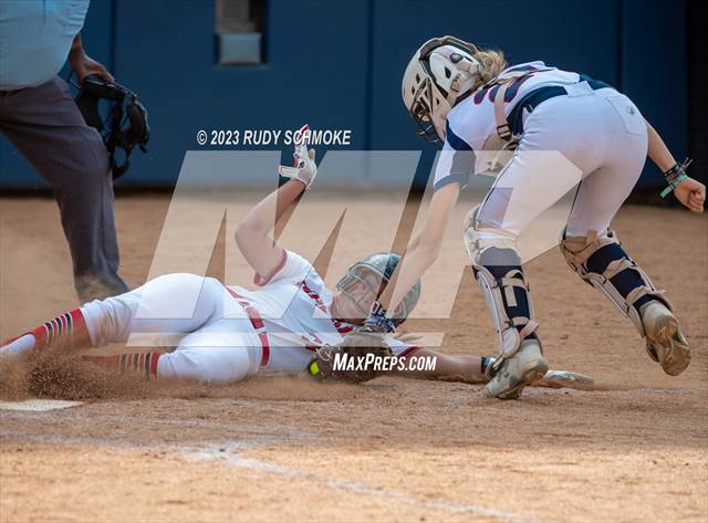 Photo 83 in the Imperial vs. Christian (CIF SDS DIII Softball ...