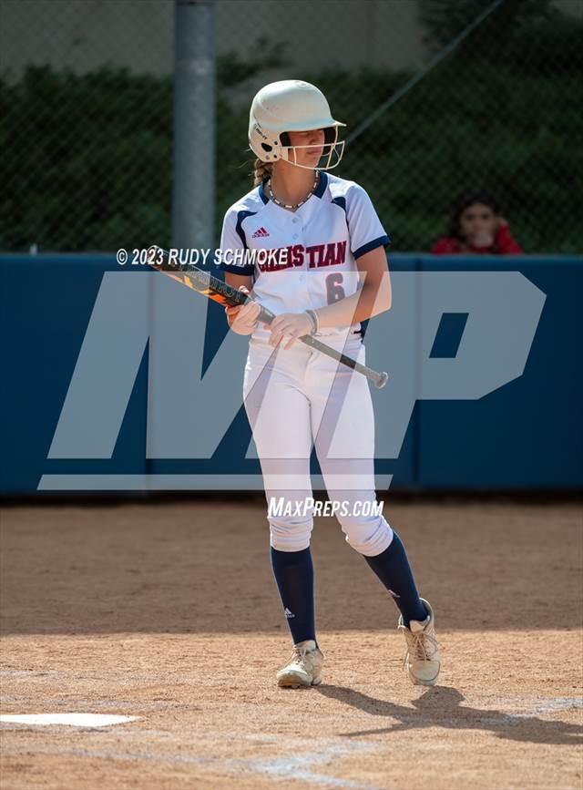 Photo 16 in the Imperial vs. Christian (CIF SDS DIII Softball ...