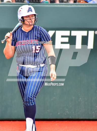 Photo 140 in the Aubrey vs. Robinson (UIL Softball 4A Div 2 Final ...