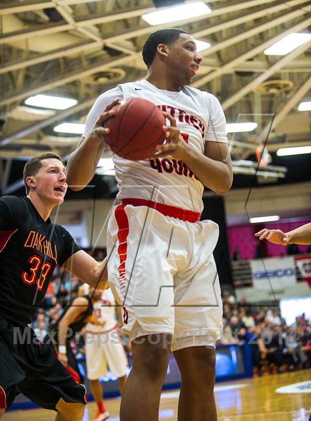 Photo 1 in the Whitney Young vs. Oak Hill Academy (Spalding Hoophall ...