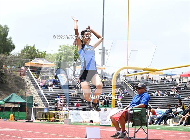 Photo 10 in the CIF-SS Masters - Girls Long Jump Photo Gallery (276 Photos)