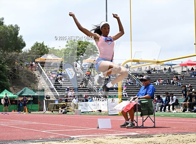 Photo 31 in the CIF-SS Masters - Girls Long Jump Photo Gallery (276 Photos)