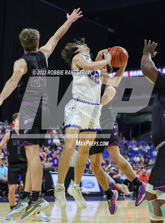 Photo 132 in the Lipan vs. LaPoynor (UIL 2A Basketball State Final ...