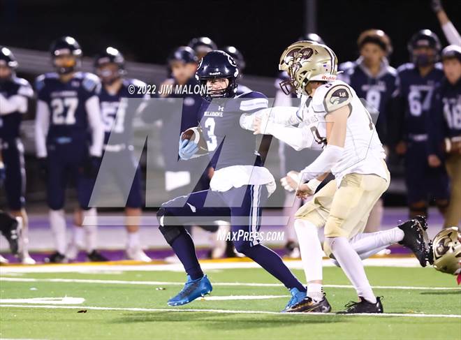 Parker Threatt's (San Jose, CA) Bellarmine College Prep Football Stats