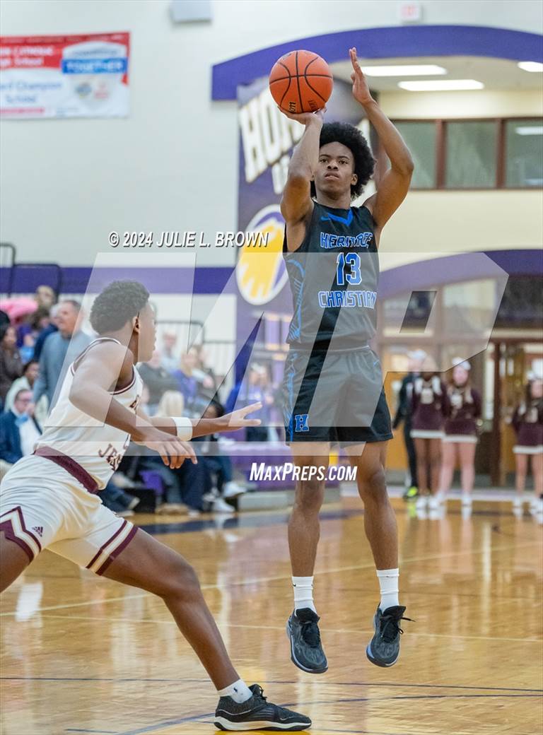 Photo 1 in the Heritage Christian vs. Brebeuf Jesuit Preparatory (IHSAA ...