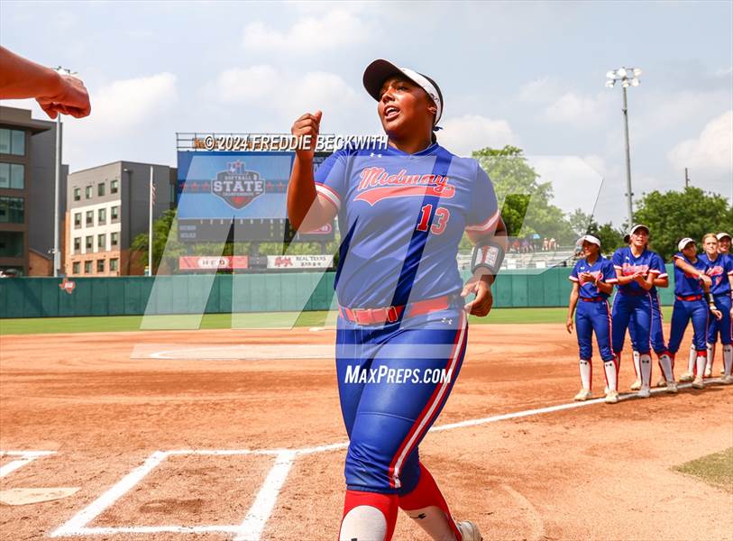 Photo 41 in the Weslaco vs. Midway (UIL 6A Softball Final) Photo ...