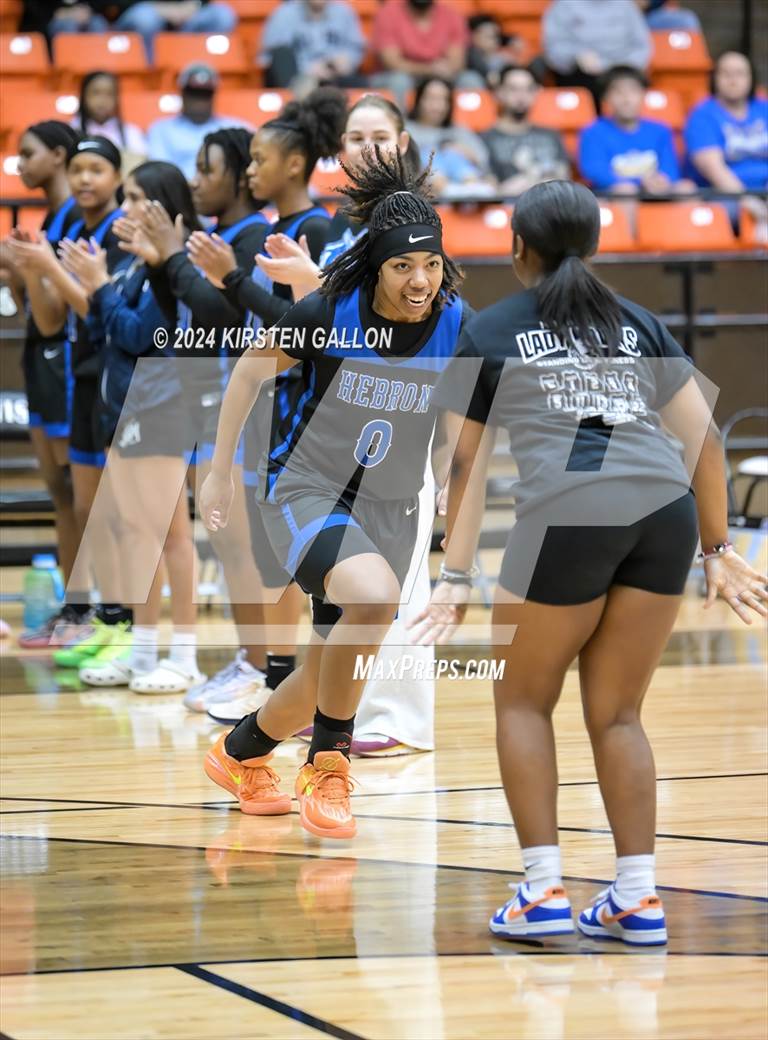 Photo 1 in the Hebron vs. Boswell (UIL Basketball 6A Area) Photo ...